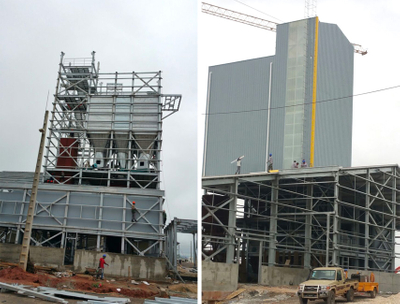Steel Structure Feed Mill Plant in Angola-Feed Mill, Feed Mill Plant
